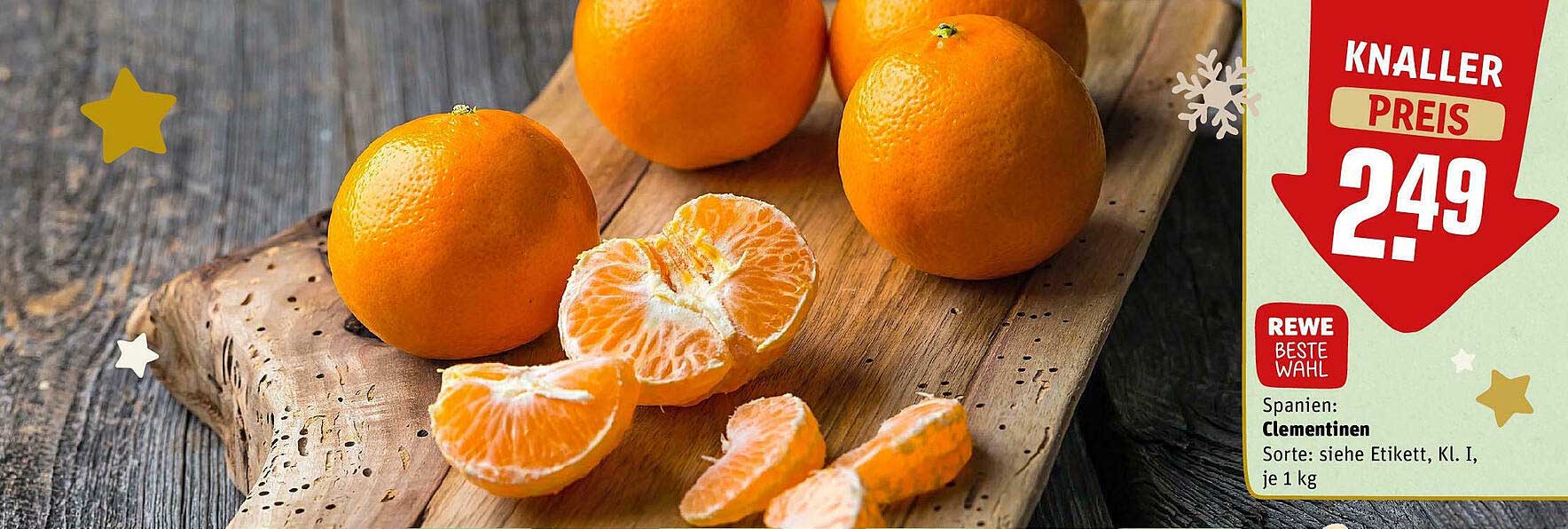 Rewe Beste Wahl Clementinen Angebot bei REWE - 1Prospekte.de