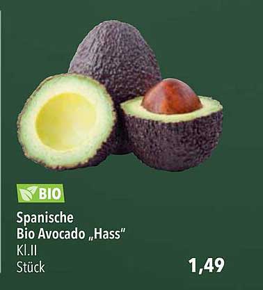 Spanische Bio Avocado „hass“ Angebot bei CITTI Markt - 1Prospekte.de