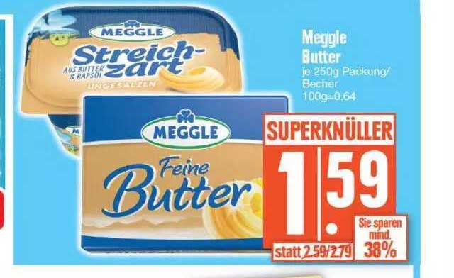 Meggle Butter Angebot bei EDEKA - 1Prospekte.de
