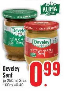 Develey Senf Angebot bei EDEKA - 1Prospekte.de