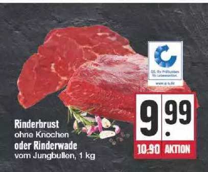 Rinderbrust Oder Rinderwade Angebot bei EDEKA - 1Prospekte.de