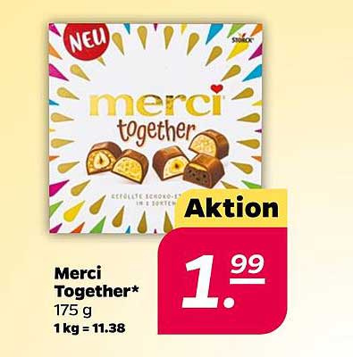 Merci Together Angebot bei Netto - 1Prospekte.de