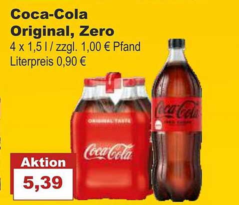 Coca-cola Original, Zero Angebot bei Bilgro - 1Prospekte.de