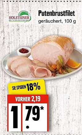 Holsteiner Putenbrustfilet Angebot bei EDEKA - 1Prospekte.de