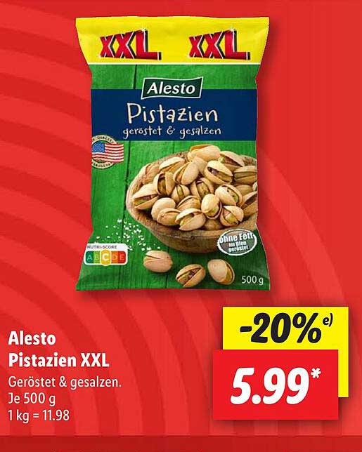 Alesto Selection Paranusskerne Angebot bei Lidl - 1Prospekte.de