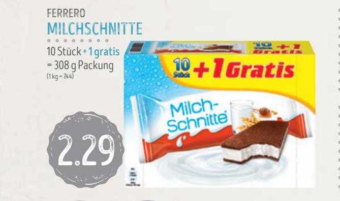 Ferrero Milchschnitte Angebot bei Edeka Struve - 1Prospekte.de
