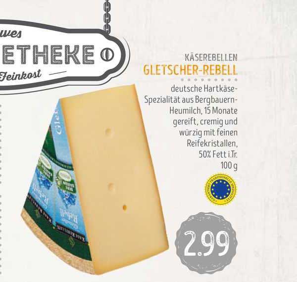 Käserebellen Gletscher-rebell Angebot bei Edeka Struve - 1Prospekte.de