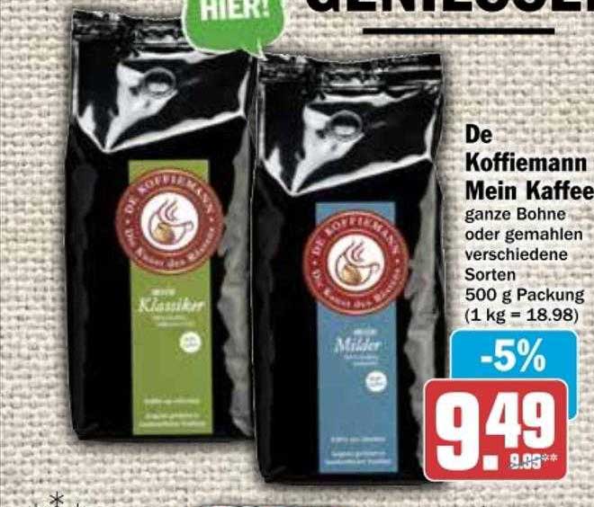 De Koffiemann Mein Kaffee Angebot bei Dodenhof - 1Prospekte.de