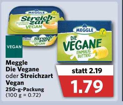 Meggle Die Vegane Oder Streichzart Vegan Angebot bei Combi Markt ...