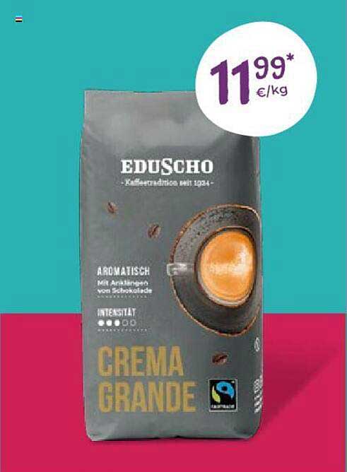 Eduscho Crema Grande Angebot bei Tchibo