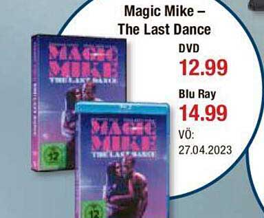 Magic Mike - The Last Dance Dvd Oder Blu Ray Angebot bei V-Markt ...
