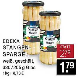 Edeka Stangenspargel Angebot bei Edeka Zurheide - 1Prospekte.de