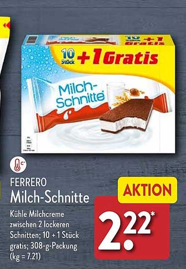 Ferrero Milch-schnitte Angebot bei ALDI Nord - 1Prospekte.de