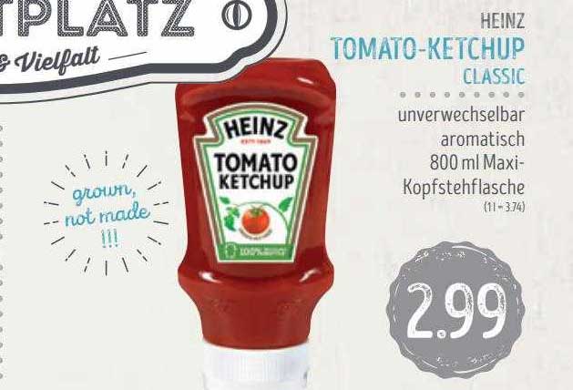 Heinz Tomato-ketchup Classic Angebot bei Edeka Struve - 1Prospekte.de
