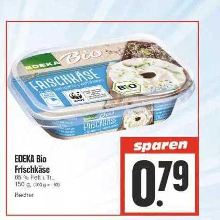 Edeka Bio Frischkäse Angebot bei EDEKA - 1Prospekte.de