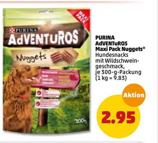 Purina Adventuros Maxi Pack Nuggets Angebot bei Penny - 1Prospekte.de