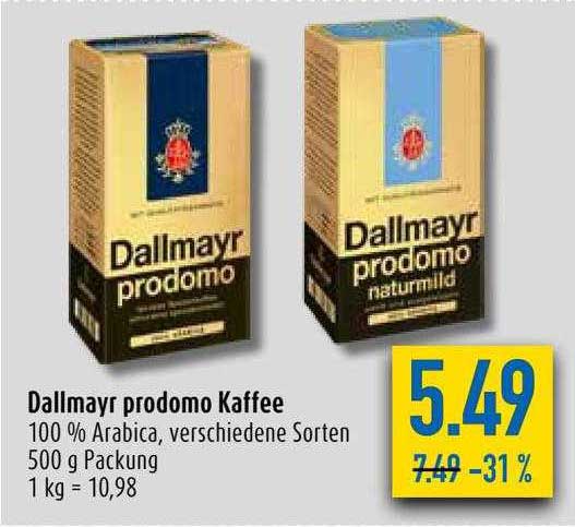 Dallmayr Prodomo Kaffee Angebot bei Diska - 1Prospekte.de