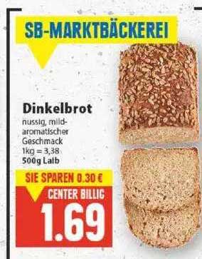 Dinkelbrot Angebot bei E Center - 1Prospekte.de