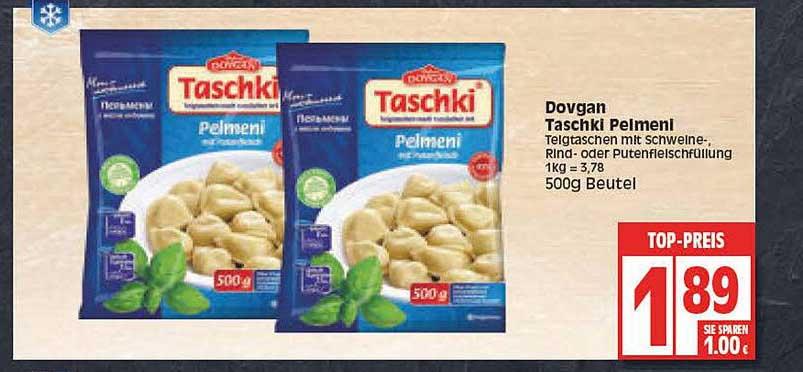 Dovgan Taschki Pelmeni Angebot bei Kaufland