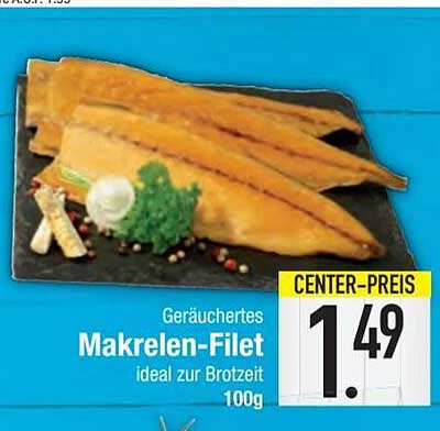 Makrelen-filet Angebot bei E Center - 1Prospekte.de