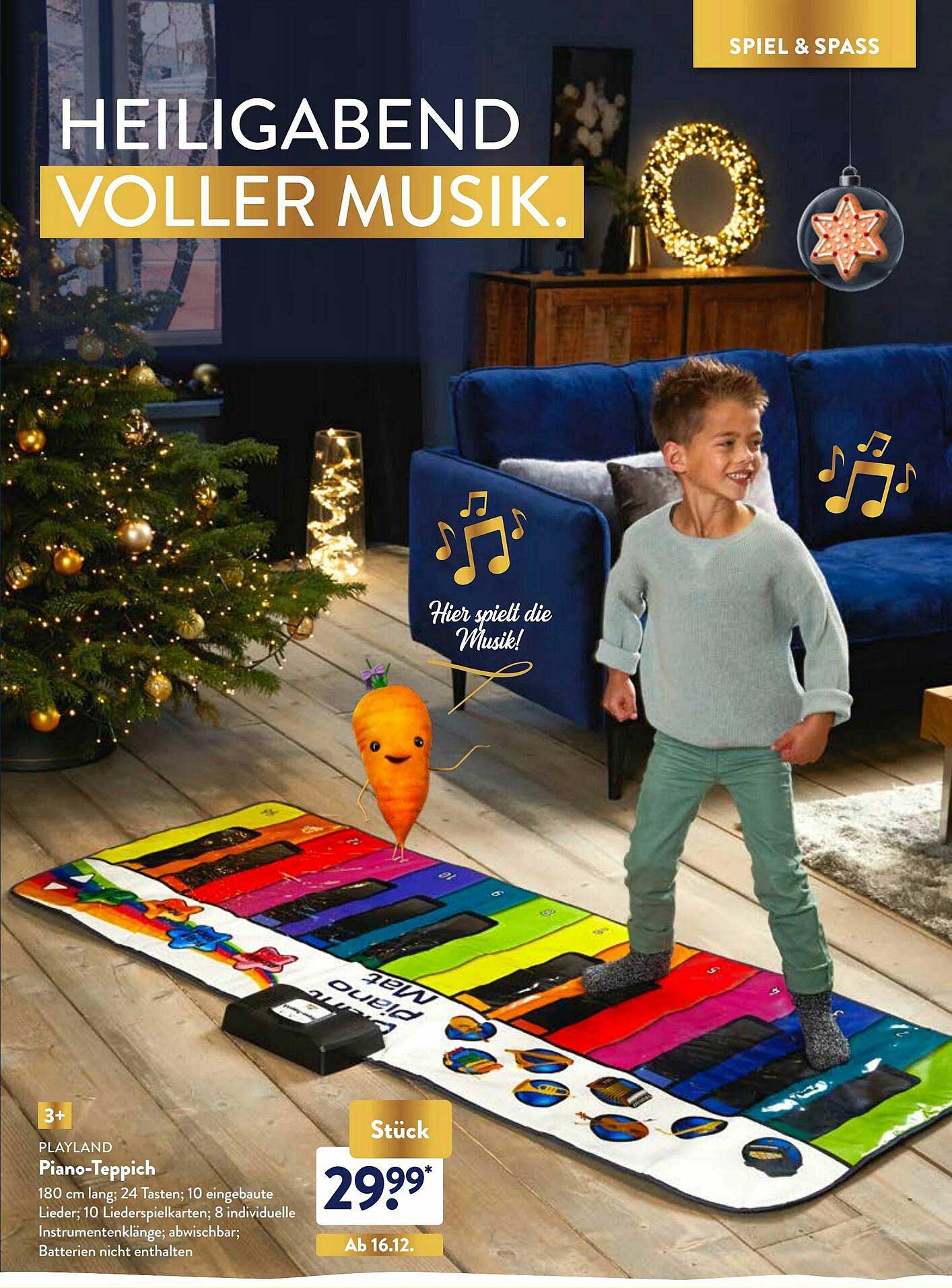 Playland Piano-teppich Angebot bei ALDI Nord - 1Prospekte.de