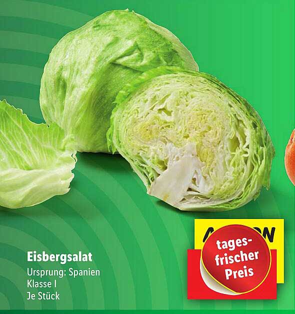 Eisbergsalat Angebot bei Lidl - 1Prospekte.de