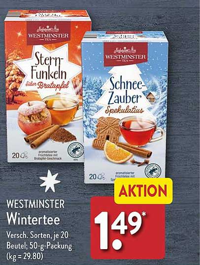 Westminster Wintertee Angebot bei ALDI Nord - 1Prospekte.de