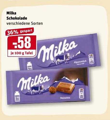 Milka Schokolade Angebot bei REWE Kaufpark - 1Prospekte.de