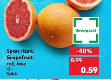 Grapefruit Rot, Lose Unverpackt Angebot bei Kaufland - 1Prospekte.de