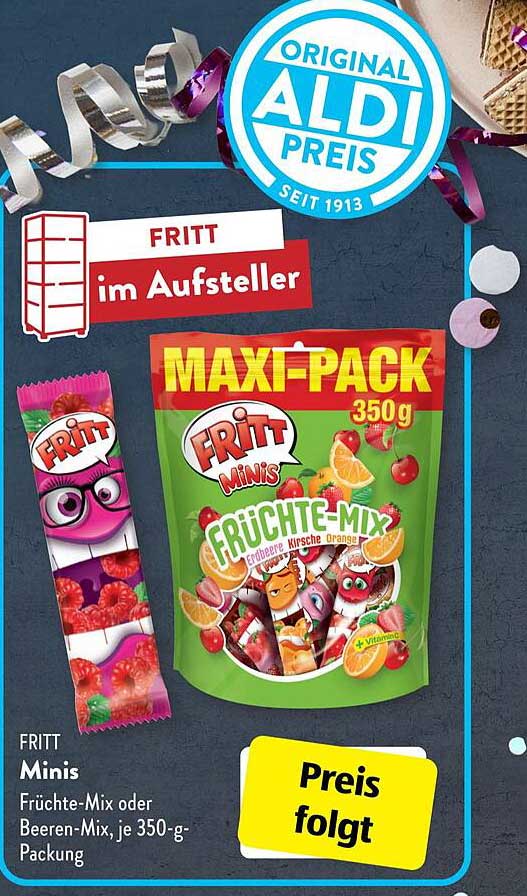 Fritt Minis Angebot bei ALDI sud
