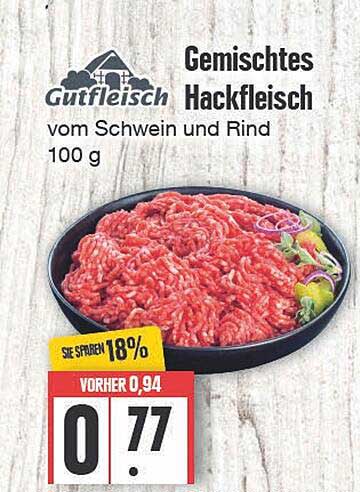 Gemischtes Hackfleisch Angebot bei Edeka Frischemarkt - 1Prospekte.de