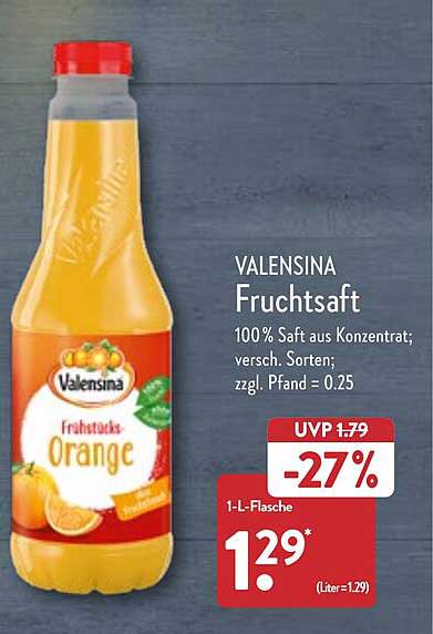 Valensina Fruchtsaft Angebot bei ALDI Nord - 1Prospekte.de