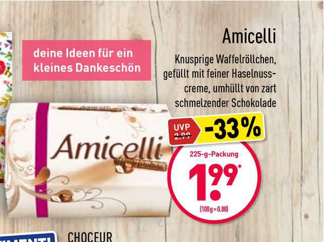 Amicelli Angebot bei ALDI Nord - 1Prospekte.de