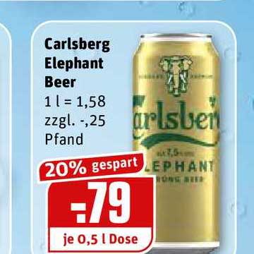 Carlsberg Elephant Beer Angebot bei Kaufpark