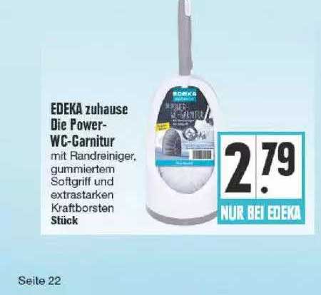 Edeka Zuhause Die Power-wc-garnitur Angebot bei EDEKA - 1Prospekte.de