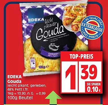 Edeka Gouda Angebot bei EDEKA - 1Prospekte.de