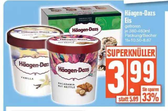Häagen-dazs Eis Angebot bei EDEKA - 1Prospekte.de