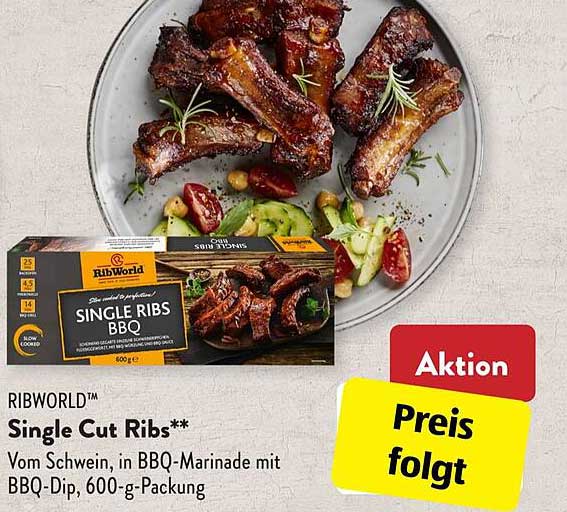Ribworld Single Cut Ribs Angebot bei ALDI SÜD - 1Prospekte.de
