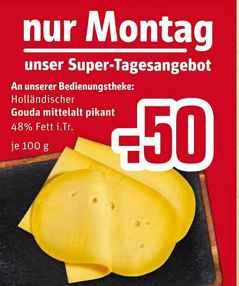 An Unserer Beidenungstheke : Holländischer Gouda Mittelalt Pikant ...