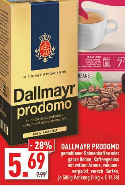 Dallmayr Prodomo Angebot bei Marktkauf - 1Prospekte.de
