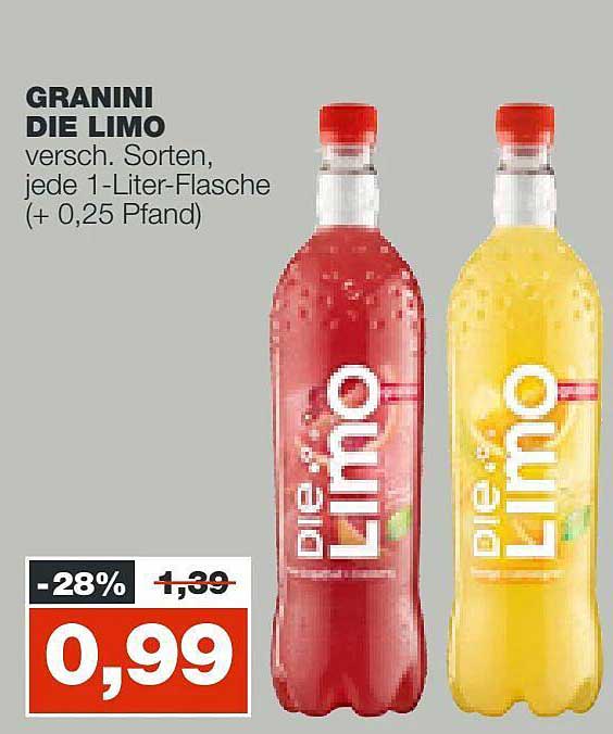 Granini Die Limo Angebot bei Real - 1Prospekte.de