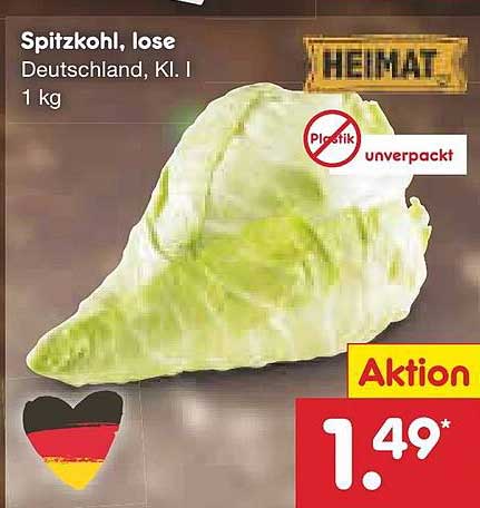 Heimat Spitzkohl, Lose Angebot bei Netto Marken-Discount - 1Prospekte.de