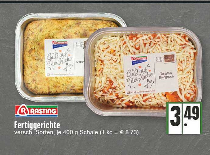 Rasting Fertiggerichte Angebot bei EDEKA - 1Prospekte.de