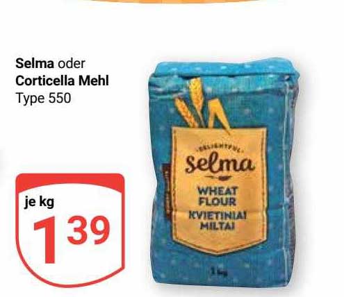 Selma Oder Corticella Mehl Angebot bei Globus - 1Prospekte.de