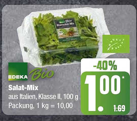 Edeka Bio Salat-mix Angebot bei Marktkauf - 1Prospekte.de