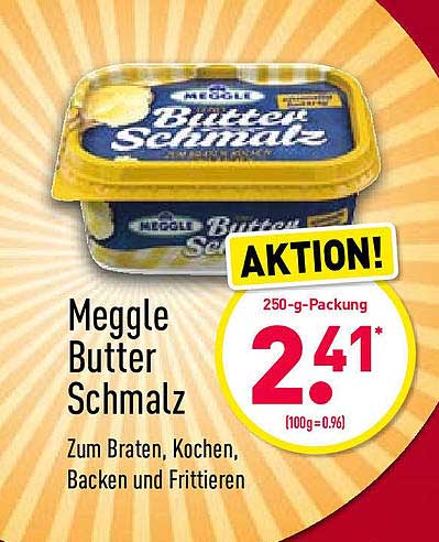 Meggle Butter Schmalz Angebot bei ALDI Nord - 1Prospekte.de