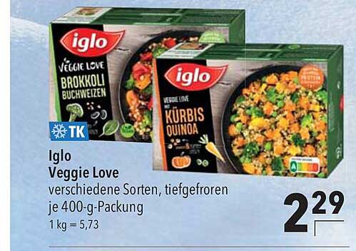 Iglo Veggie Love Angebot bei CITTI Markt - 1Prospekte.de