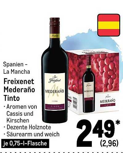 Freixenet Mederaño Tinto Angebot bei METRO - 1Prospekte.de