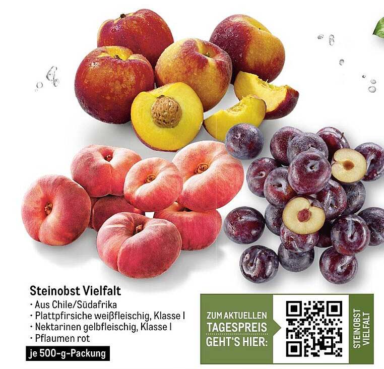 Steinobst Vielfalt Angebot bei METRO - 1Prospekte.de