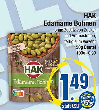 Hak Edamame Bohnen Angebot bei E Center - 1Prospekte.de